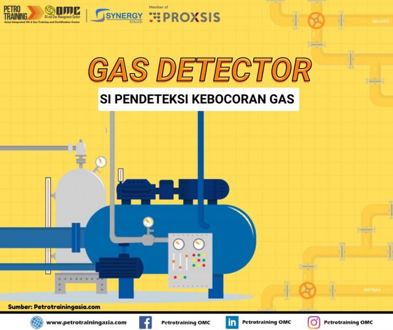 Gas Detector, Si Pendeteksi Kebocoran Gas - Petro Training Asia