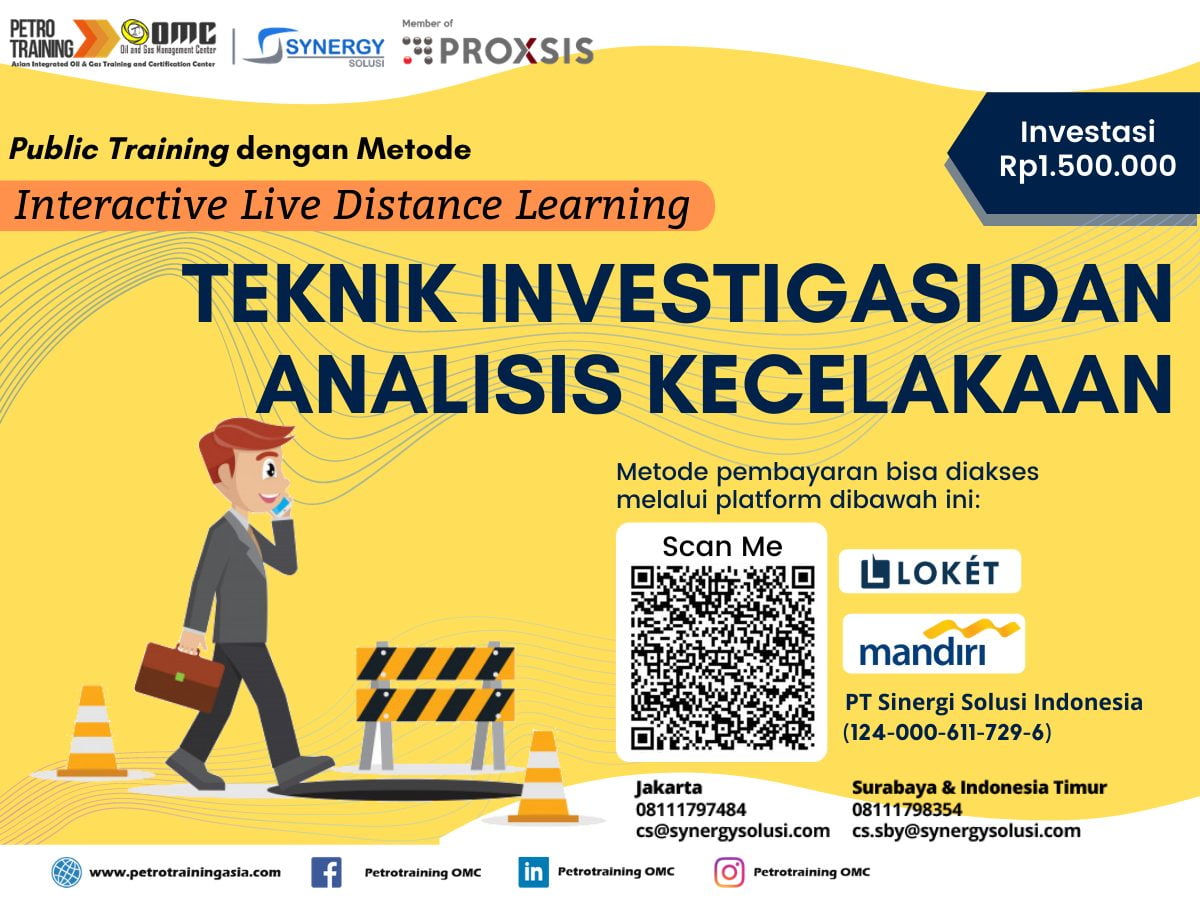 Teknik Investigasi dan Analisis dalam Kecelakaan - Petro Training Asia